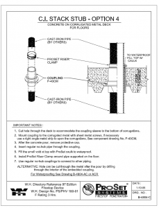 » B-4804-C ~ C.I. Stack Stub for Corrugated Metal DeckProVent ...